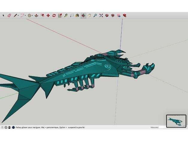 Free STL file Leviathan_Atlantis 🧞‍♂️・3D printer model to download・Cults