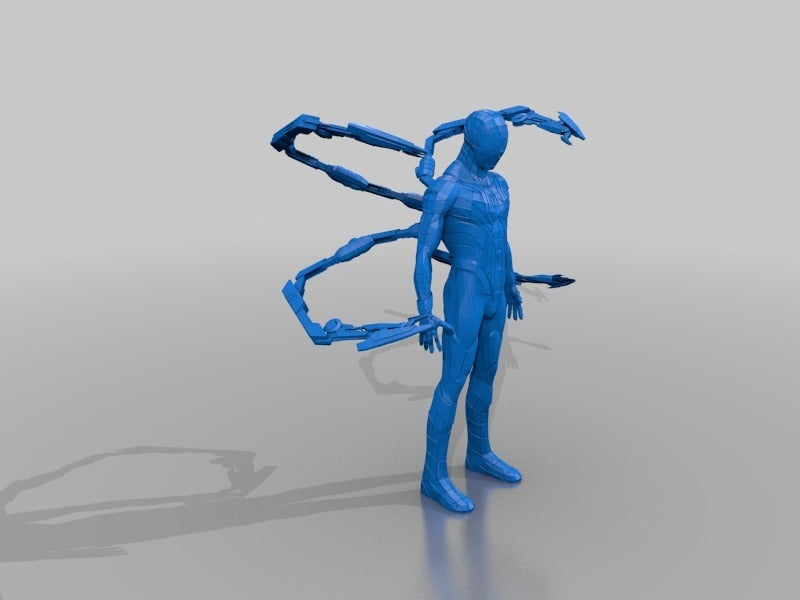 Free STL file Spider-Man_Iron_Spider_Suit 🕷️・3D printing model to ...