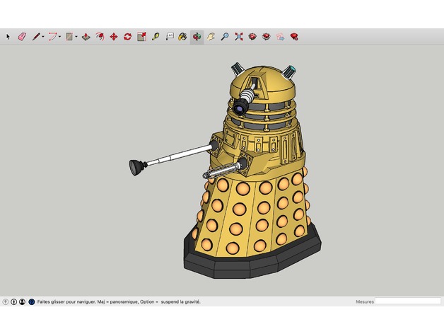 Free STL file Dalek Version_In_Basic_Setting_Dr_Who・3D printing model ...