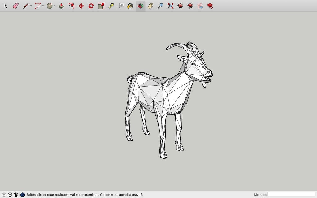Free STL file Low Poly Goat・3D printable model to download・Cults