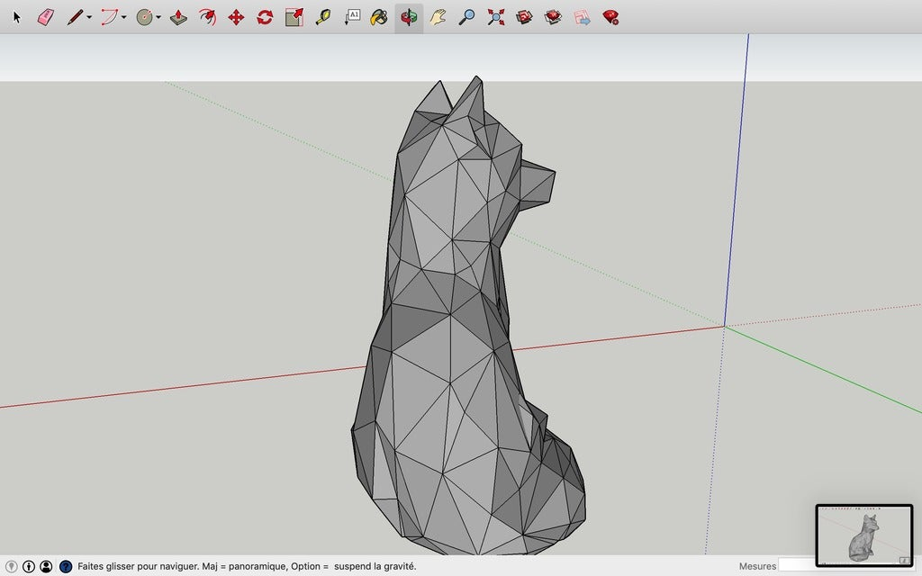 Free STL file Low Poly Fox・3D printer model to download・Cults