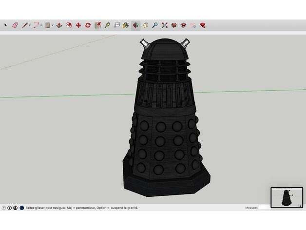 Free STL file The_Daleks_Dr_Who・3D printable model to download・Cults