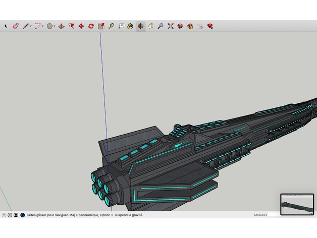 Free STL file Battleship_Proto・3D print object to download・Cults