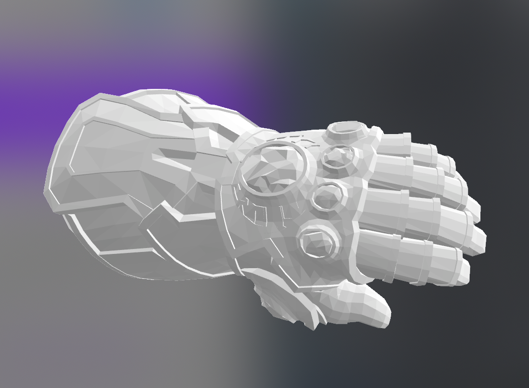 Download free STL file Infinity_Gauntlet • 3D printable template ・ Cults
