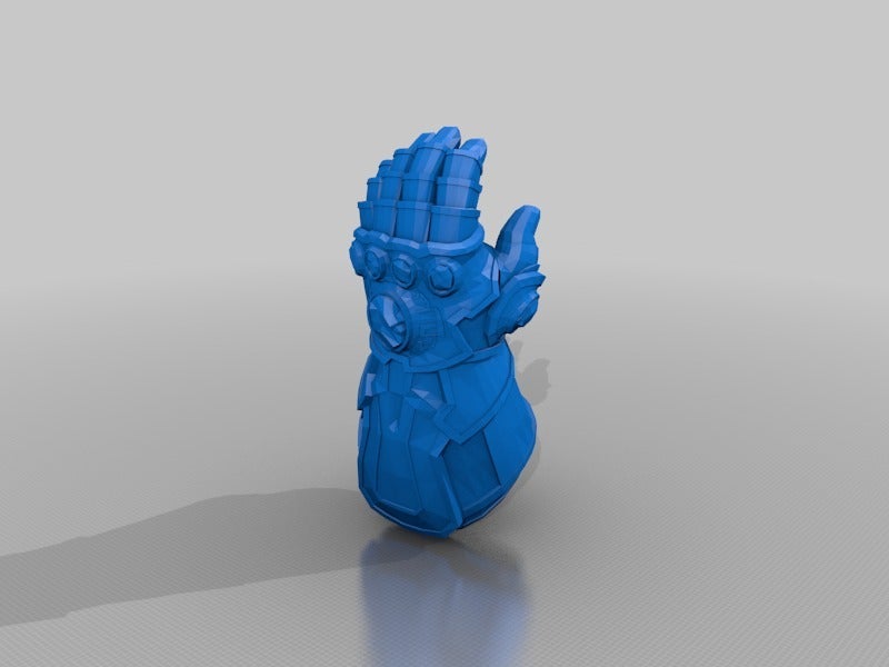 Free STL file Infinity_Gauntlet ♾️・3D printing model to download・Cults