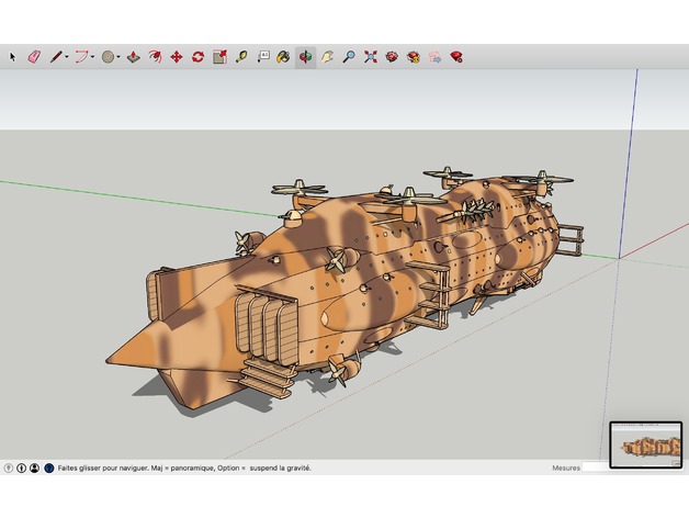 Free STL file Goliath Laputa・3D printable design to download・Cults