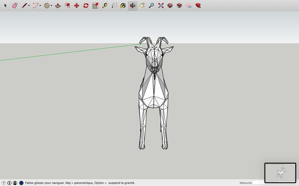 Free STL file Low Poly Goat・3D printable model to download・Cults