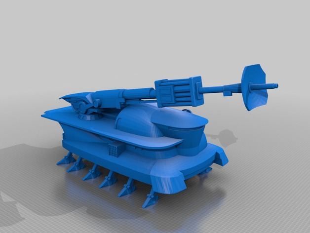 Download free STL file Republic_Self-Propelled_Heavy_Artillery ...