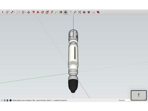 Free STL file Sonic_Screwdriver_Dr_Who・3D printable model to download・Cults