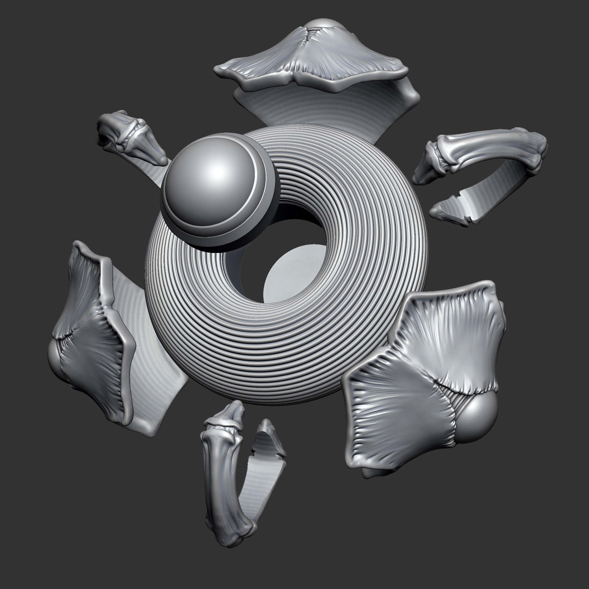 Stl File Earthworm Jim And The Guyver Unit・3d Printer Model To Download・cults