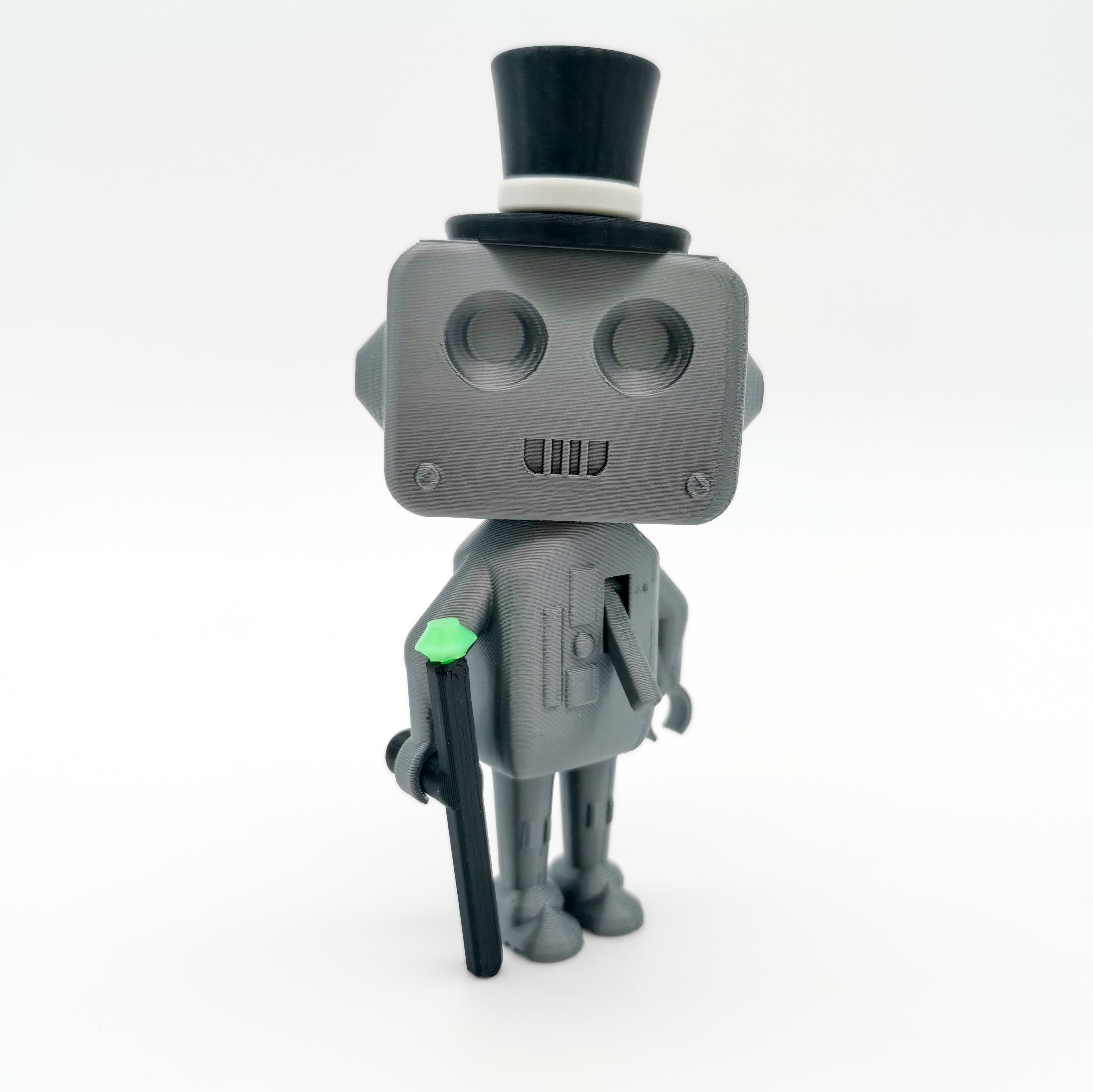 Fichier STL gratuit CHAPEAU POUR CYBER_ROB LE ROBOT (EXTENSION)・Plan ...