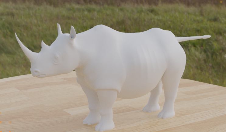 Free STL file Rhino 🦏・Object to download and to 3D print・Cults