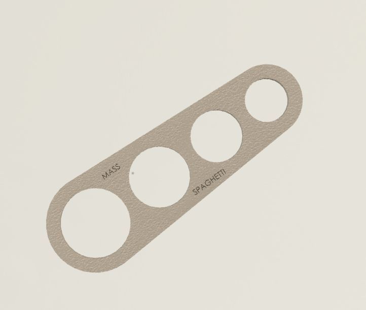 Free STL file Spaghetti measure 🍝・3D printer model to download・Cults