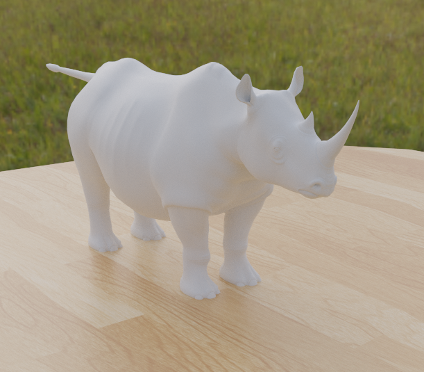 Free STL file Rhino 🦏・Object to download and to 3D print・Cults
