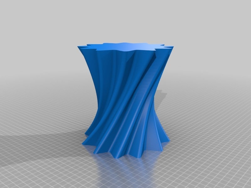 Free STL file Huge Twisted Star Vase・3D printing design to download・Cults