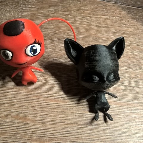 3D printed Plagg, the character from Miraculous LadyBug ・ Cults