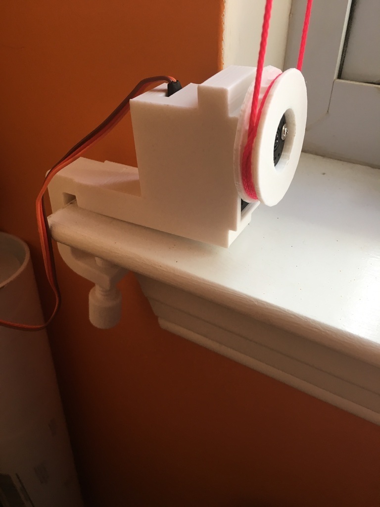 Free 3D file MG995 Upright Mount & Pulley For Automated Blinds・3D ...