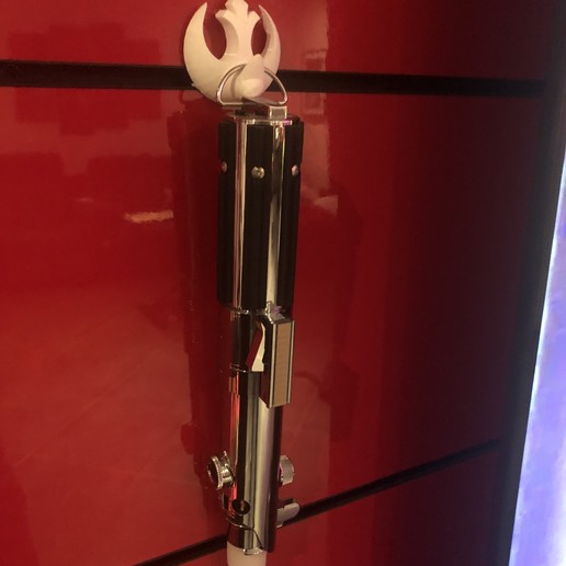 Download STL file Star wars logo hook • 3D printing object ・ Cults