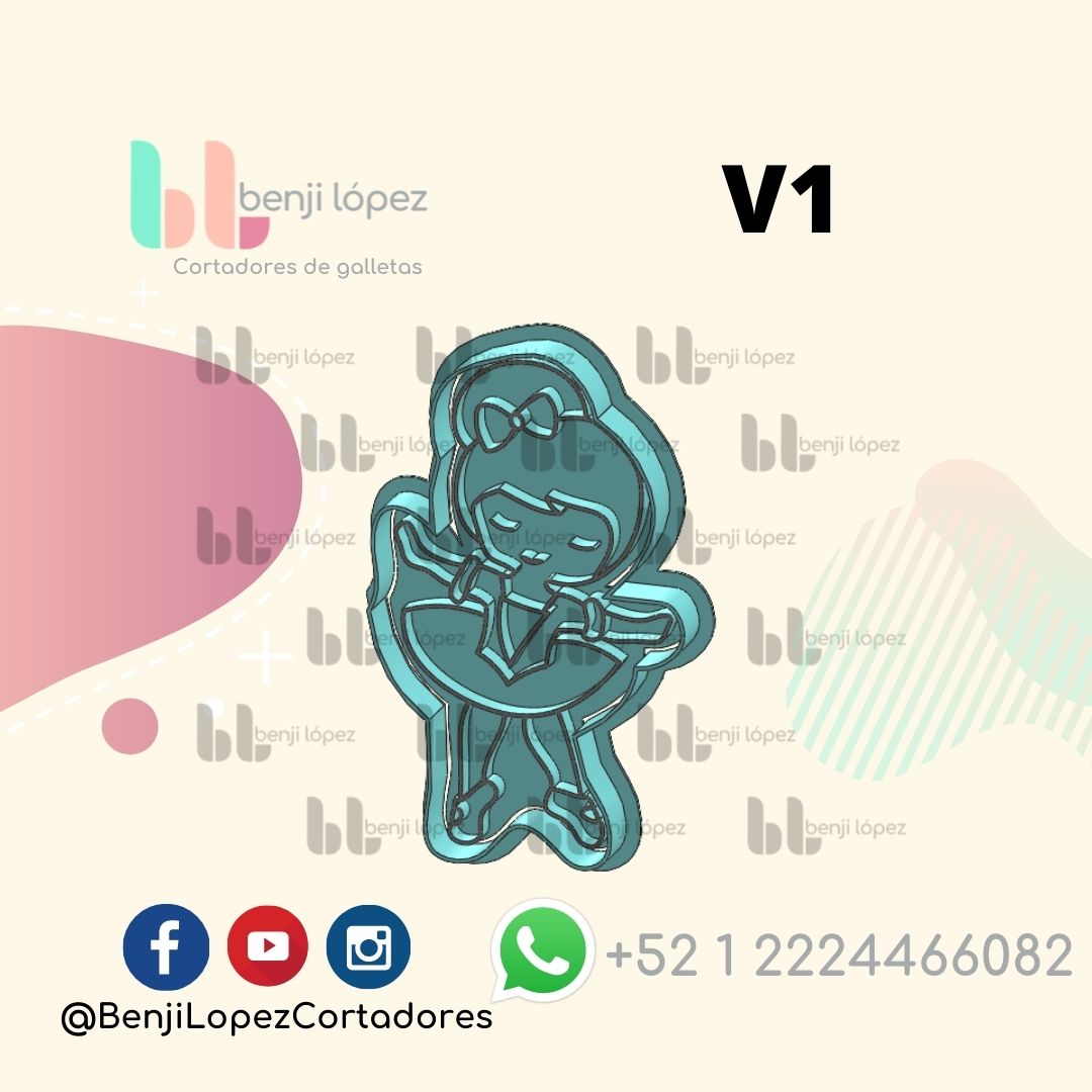 STL file BALLET DANCER COOKIE CUTTER V1/ VALLET DANCER COOKIE CUTTER V1 ...