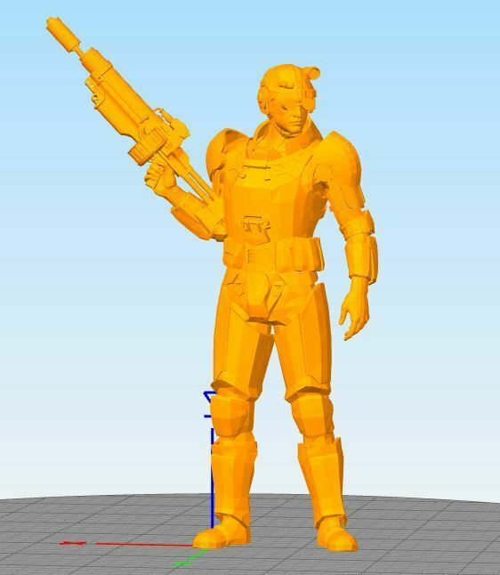 Free 3D file Gunner・3D printer model to download・Cults