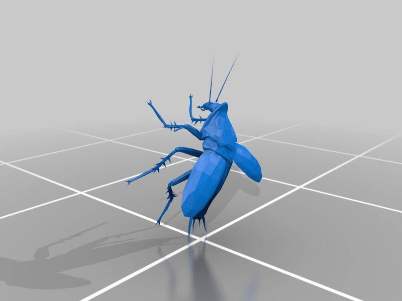 Free 3D file Radroach・3D printing template to download・Cults