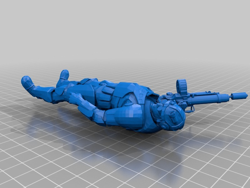 Free 3D file Gunner・3D printer model to download・Cults