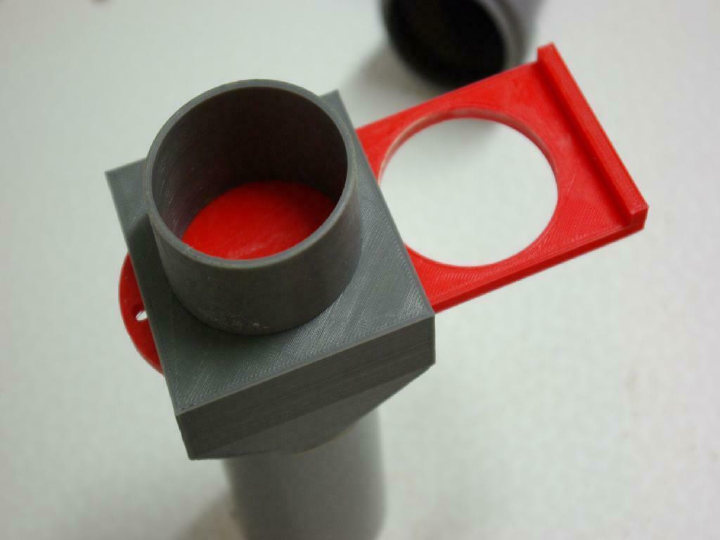 Free STL file Dust Extractor Valve / Blast Gate (Customizable)・Model to ...