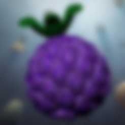 Download STL Barabara Devil Fruit Container ・ Cults