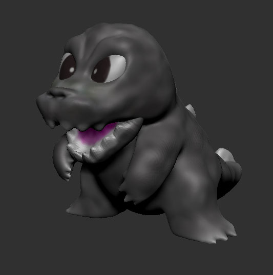 STL file Chibi Godzilla・3D printing model to download・Cults