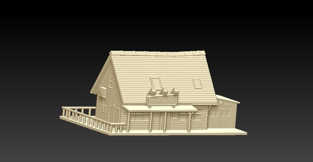STL file Grizzy and the lemmings house 🏠・3D printable design to ...