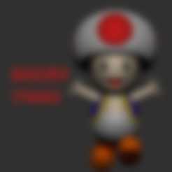 Download STL files Super Mario Toad ・ Cults