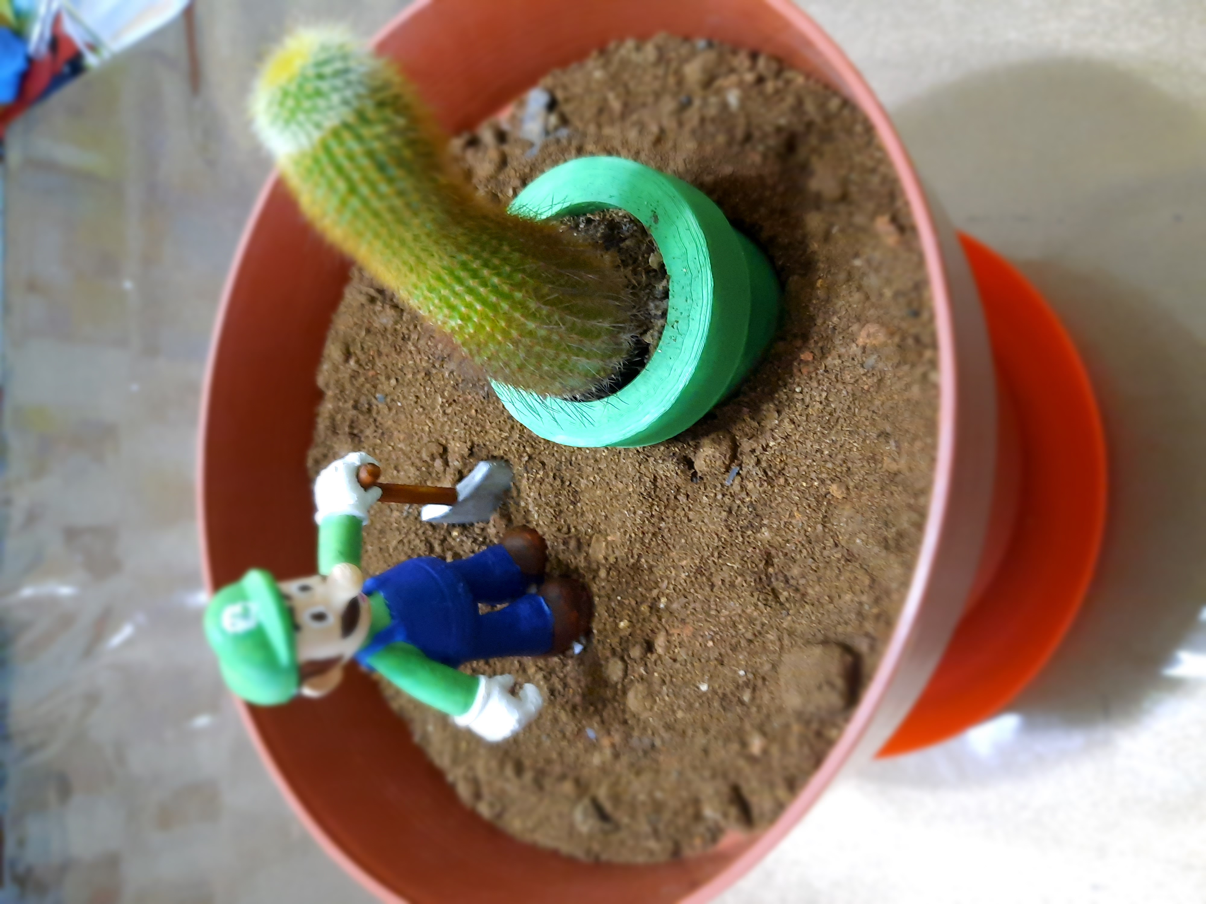 Free STL file Mario Mini Garden・3D printing design to download・Cults