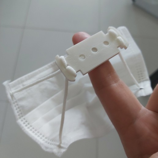 Download free 3D printer designs Children Face Mask Extender ・ Cults