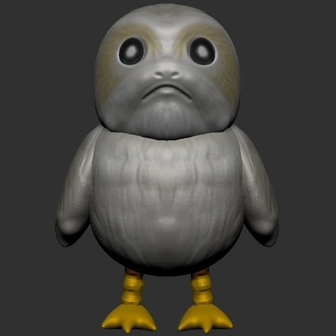 Download free STL Star wars porg ・ Cults
