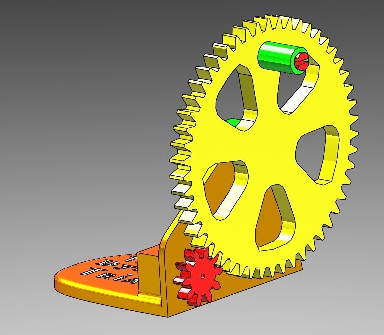 STL file Dynamo Trial TOY・3D print model to download・Cults