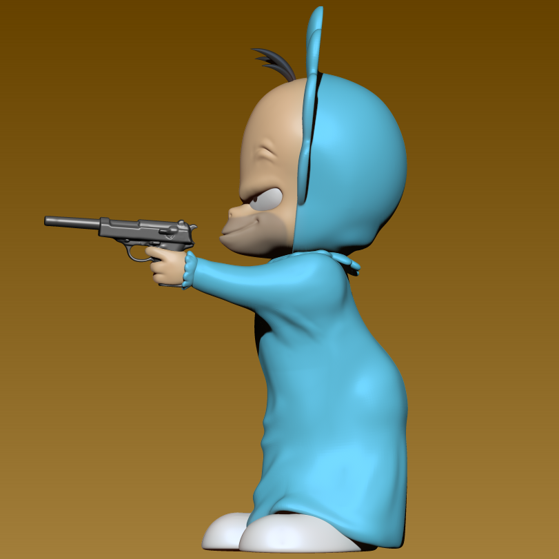 Free 3D file Babyface Finster 👶・3D printing template to download・Cults