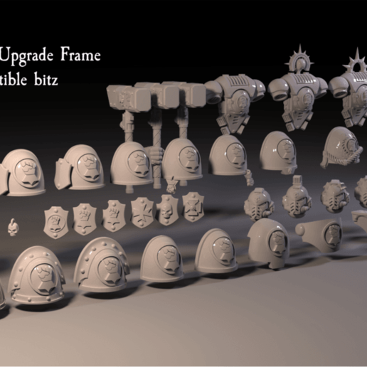 Download free STL file Imperial Fists Upgrade Frame • Object to 3D ...