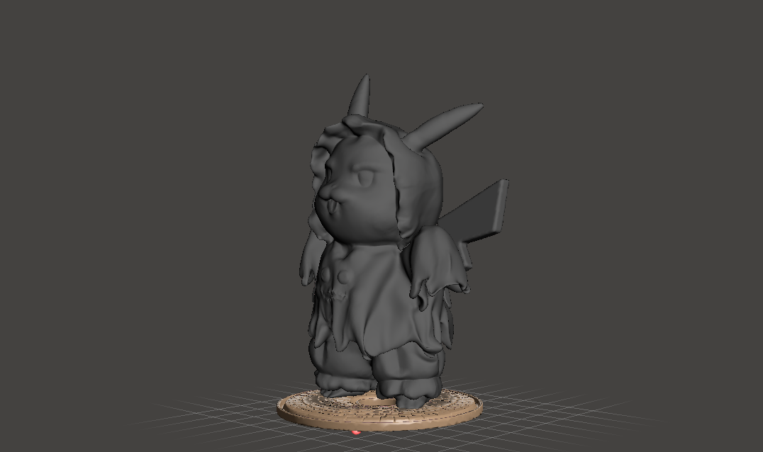 Free STL file pikachu halloween, ghost・3D printer design to download・Cults