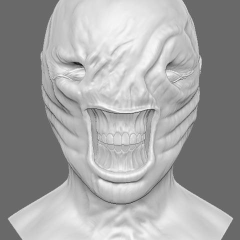 Download OBJ file Chatterer (Hellraiser) Bust • Model to 3D print ・ Cults