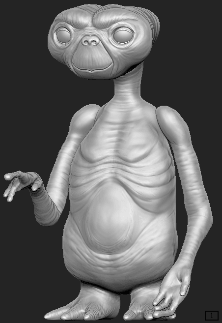 OBJ file E.T.・3D printable model to download・Cults
