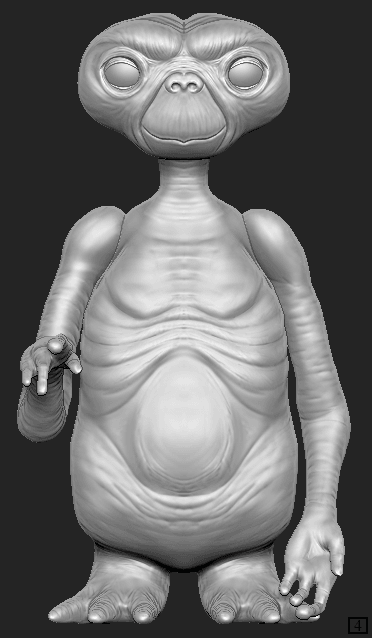 OBJ file E.T.・3D printable model to download・Cults
