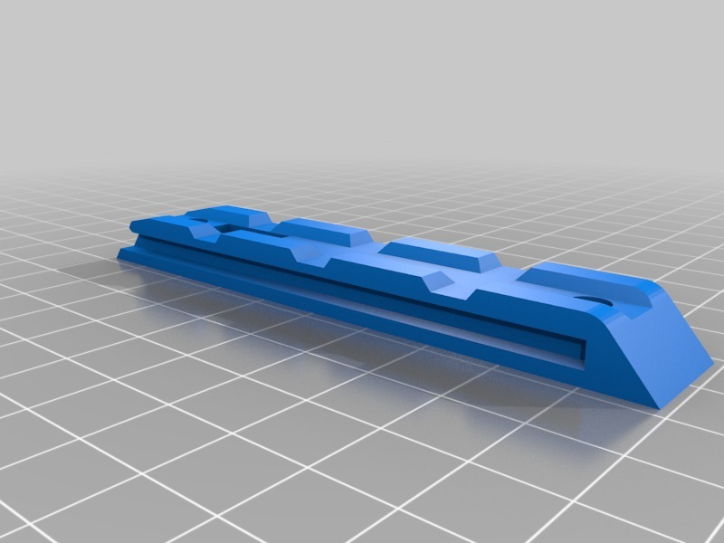 Free STL file Nerf Rail・3D printable design to download・Cults