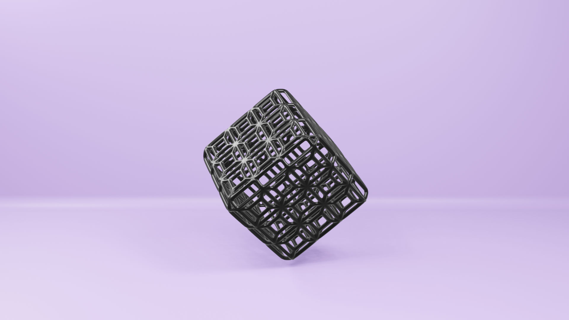 Free STL file Geodesic CUBE - Blocks, Game Cube, Cool prints, Art, Geo ...