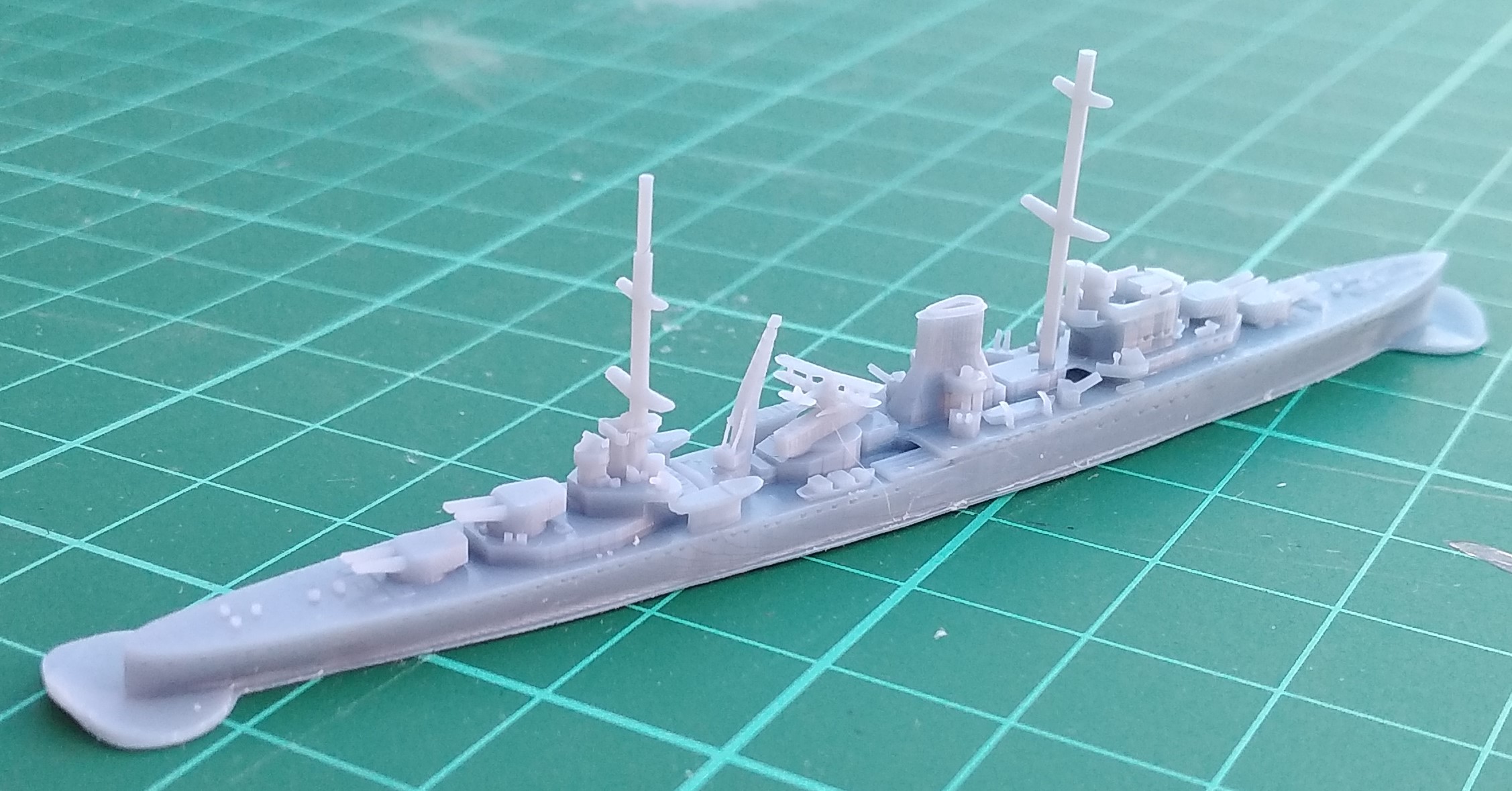STL file HMS Ajax (1939)・3D printable design to download・Cults