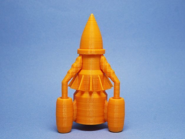 Free STL file Rocket T3・3D printer model to download・Cults