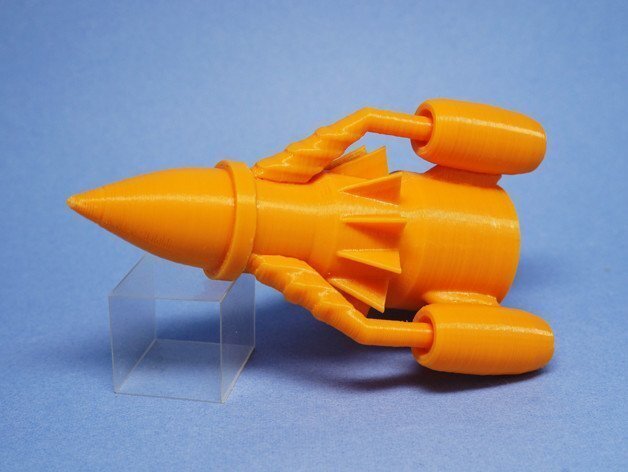 Free STL file Rocket T3・3D printer model to download・Cults