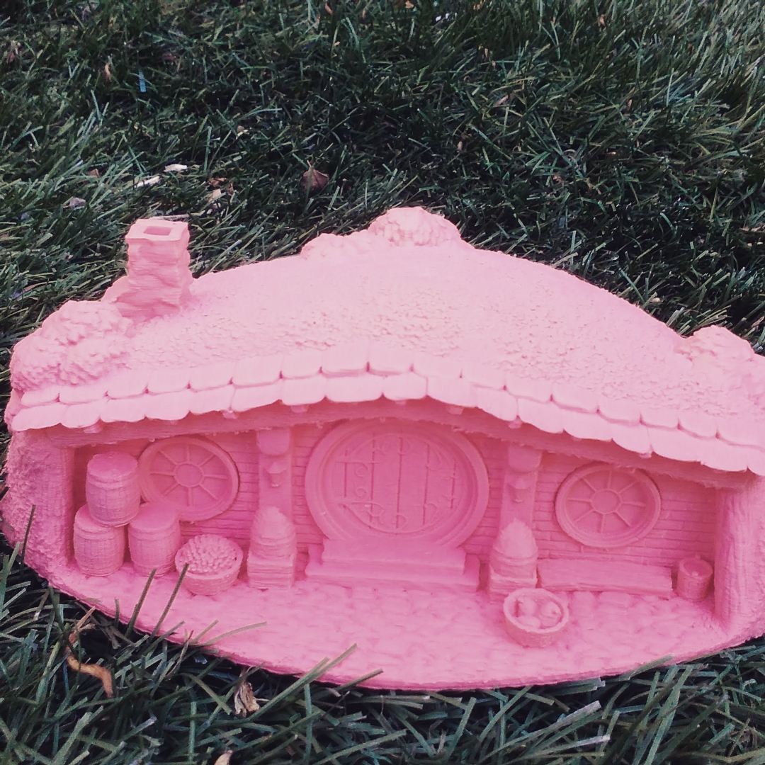 STL file Hobbit hole (small) Lord of the Rings・3D printing template to ...