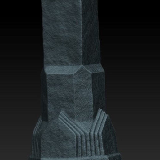 Download OBJ file Dwarven Pillars • 3D printer design ・ Cults