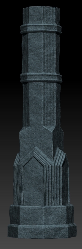 Download OBJ file Dwarven Pillars • 3D printer design ・ Cults