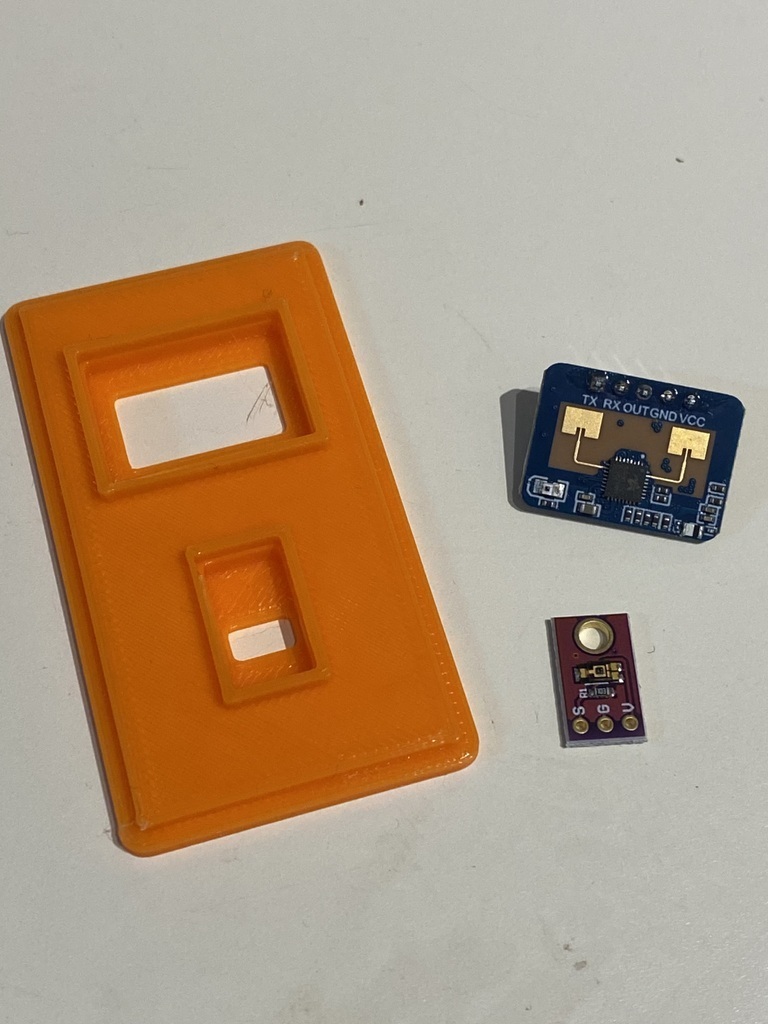 Free 3D file NodeMCU / LD2410C / TEMT6000 sensor box case holder・3D ...